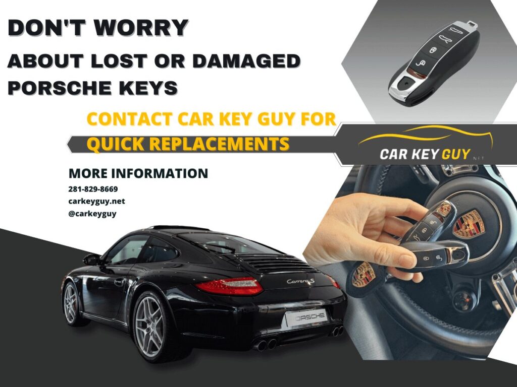 Porsche Key Replacement - Car Key Guy